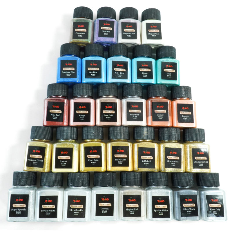 colorful edible luster dust - YAYANG